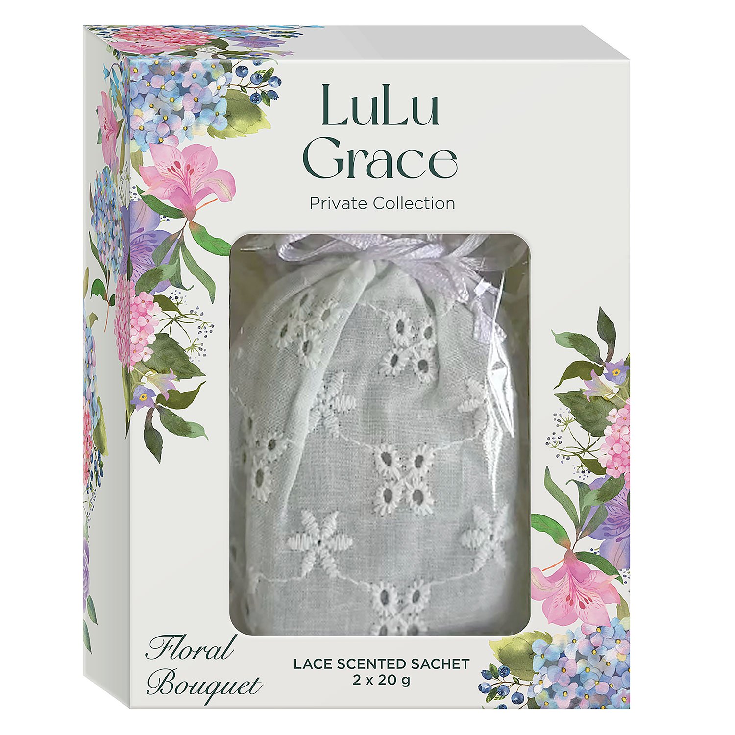 Lulu Grace Floral Bouquet Lace Sachet 2 Pack Lulu Grace